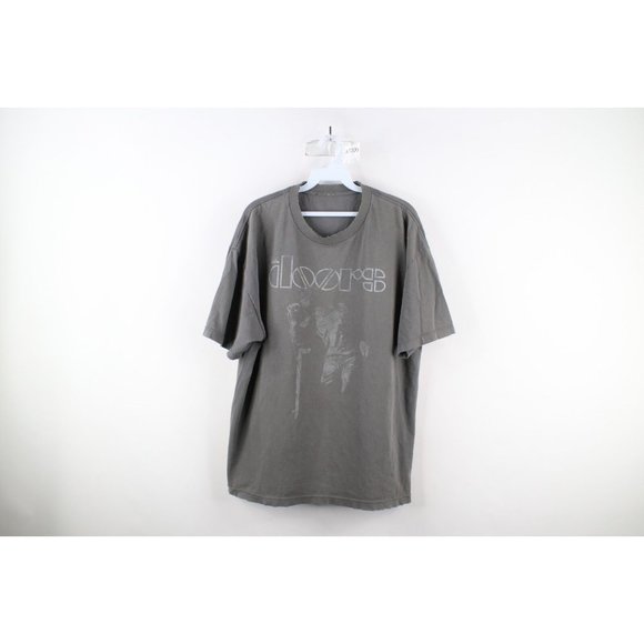 Vintage | Shirts | Vintage Mens Large Thrashed Spell Out Jim Morrison ...